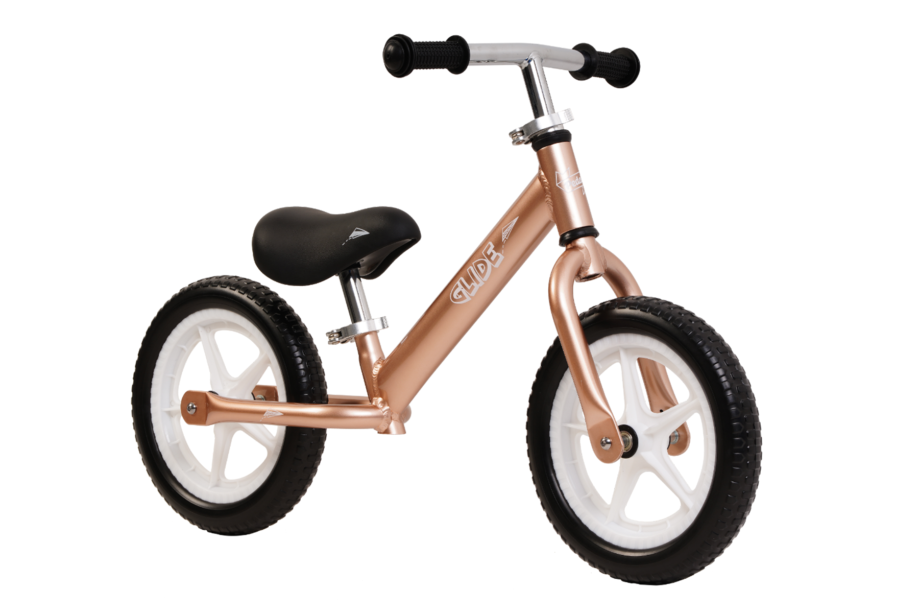 Pedal Glide Alloy 12" Kids Balance Bike Gold | Pedal | Pedal Bikes