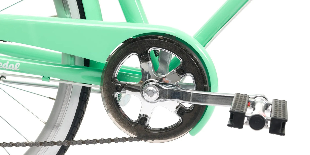 Pedal Uptown Vintage Cruiser Bike Classic Green – Pedal Bikes