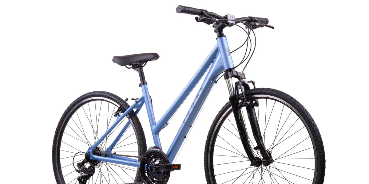 Pedal Raven 3 Trapeze Hybrid Bike Silver – Pedal Bikes