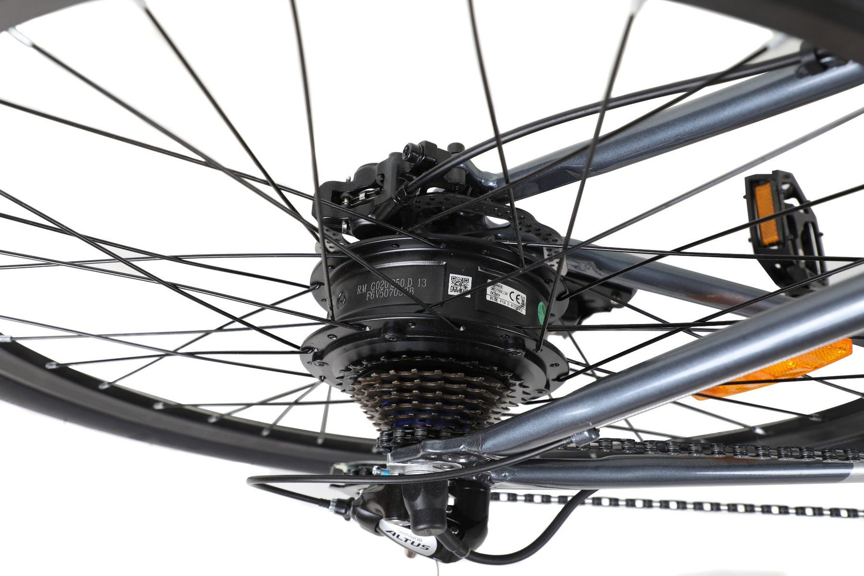 Pedal Clipper Electric Flat Bar Road Bike Grey 50cm | Pedal | Pedal Bikes